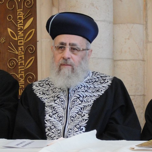 Le Grand Rabbin d’Israël prie la communauté juive de faire son Alya ...